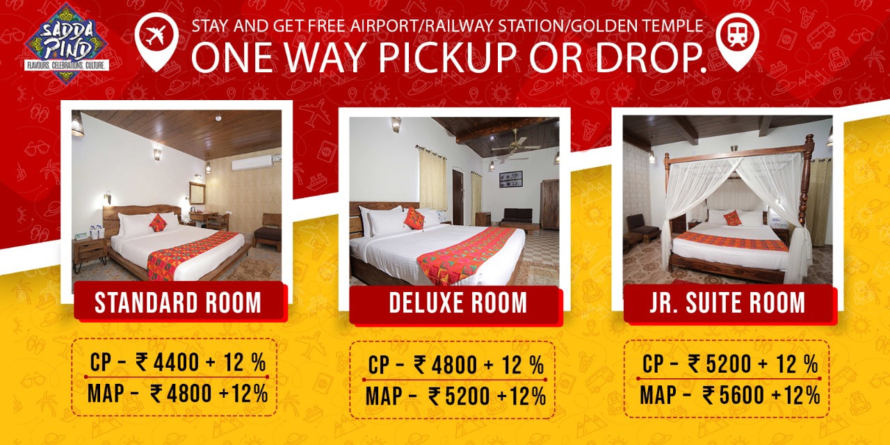 Sadda Pind Hotel in Amritsar | Best Village Resort in Amritsar